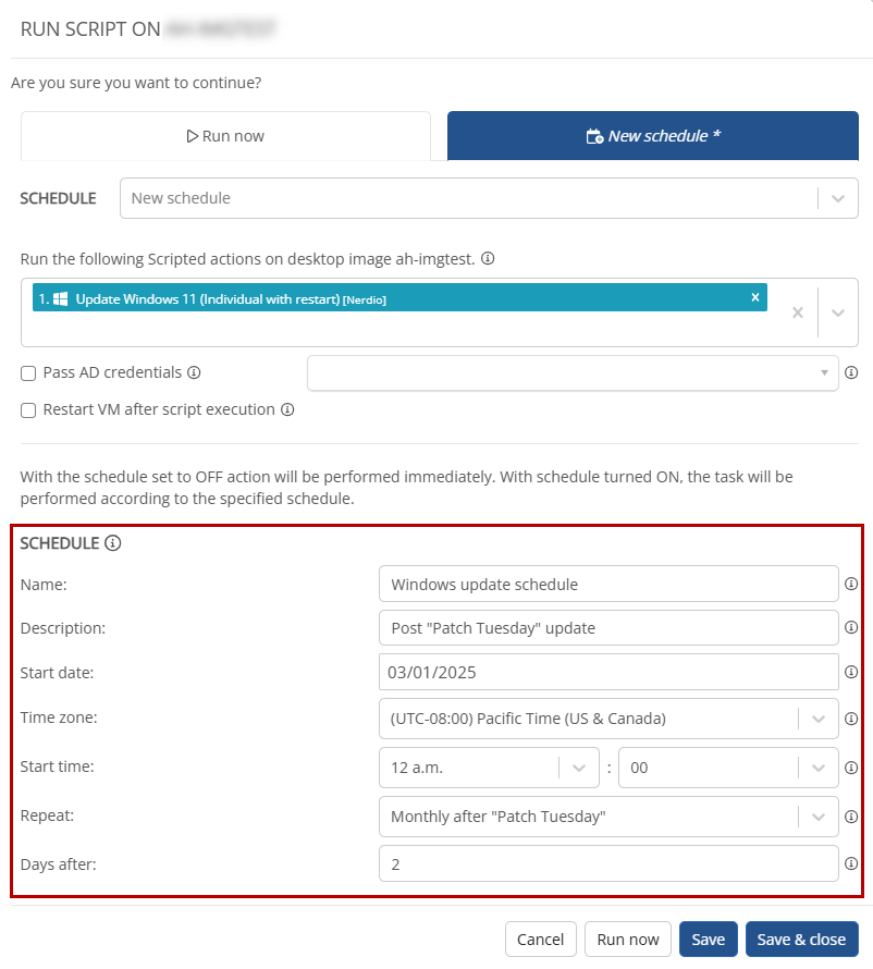 How can I automate Windows patching on desktop images and session hosts ...