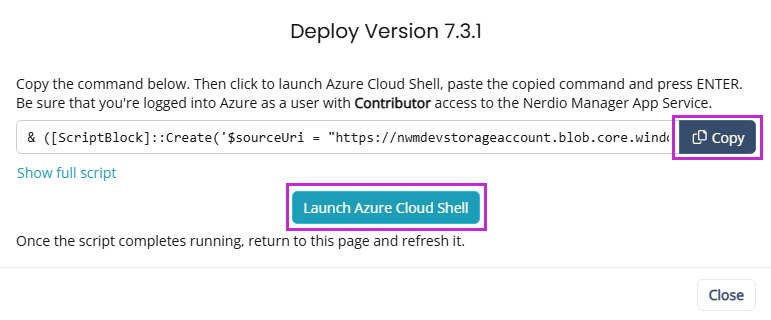 Update the Nerdio Manager application – Nerdio Manager for Enterprise