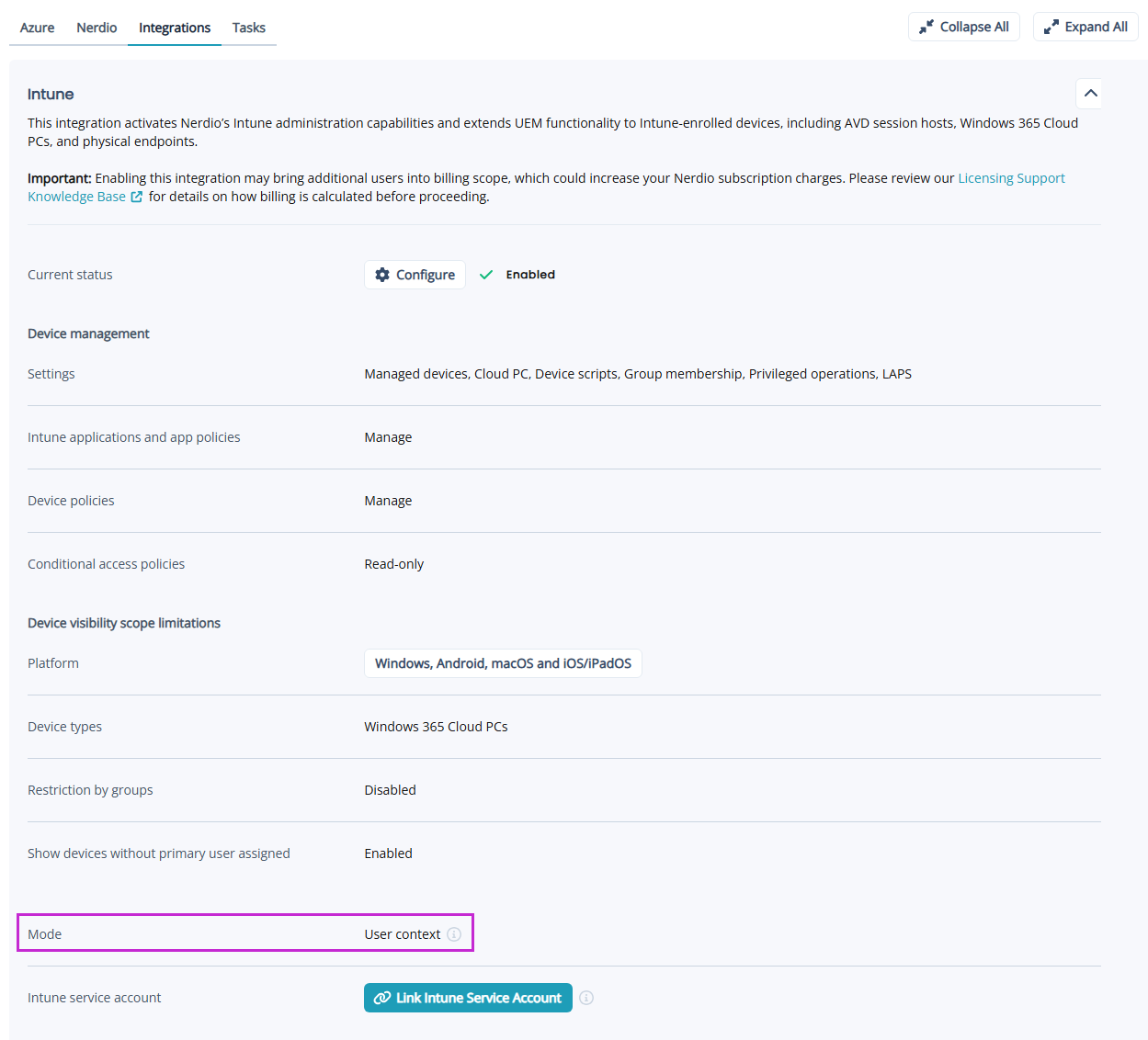 Enable and configure Intune – Nerdio Manager for Enterprise